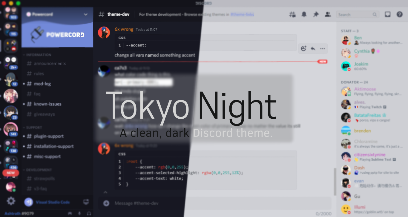 GitHub - ShiroKazane/Tokyo-Night: A clean, dark Discord theme that ...